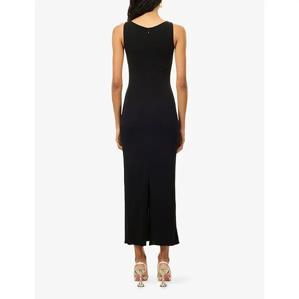 Huishan Zhang Eleni Jersey Midi Dress