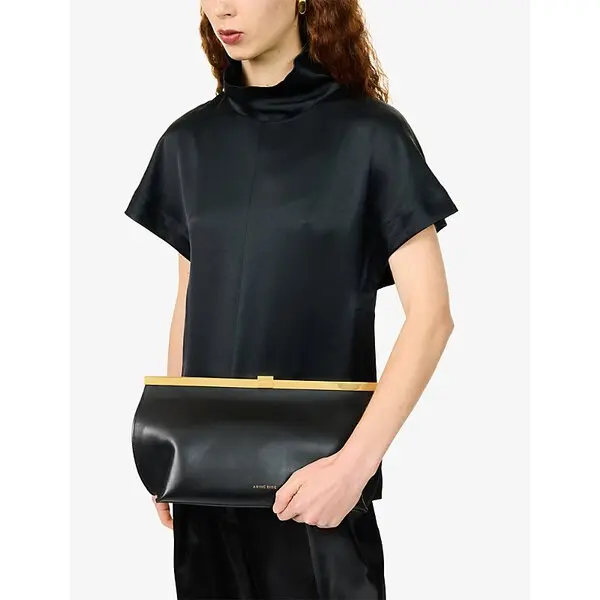ANINE BING Anine Leather Clutch