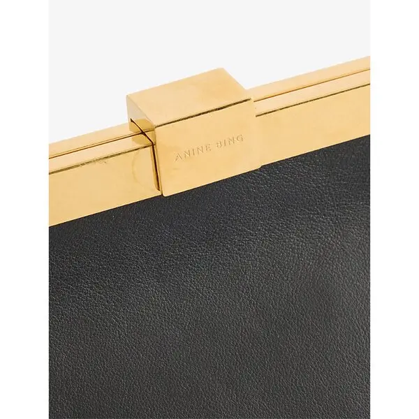ANINE BING Anine Leather Clutch