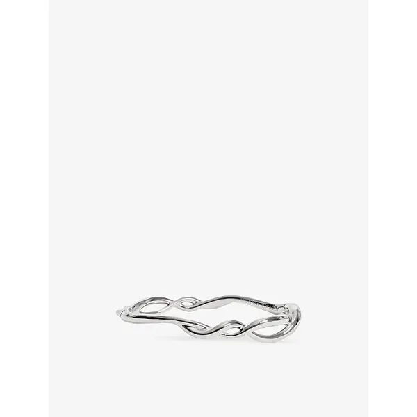 Monica Vinader Ochre Sterling- Bangle - Silver