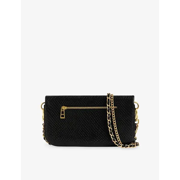 Zadig&Voltaire Rock Mini Soft Wild Leather Clutch Bag