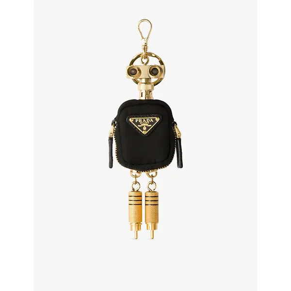 Prada Robot Re-nylon Keychain Charm