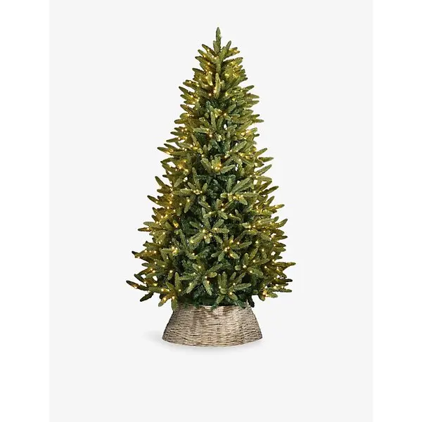 SELFRIDGES EDIT Pre-lit Raemoir Pine Artificial Christmas Tree 6ft