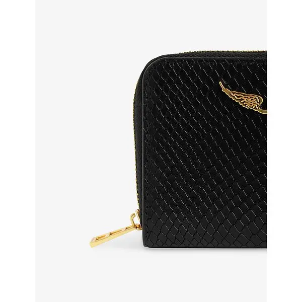 Zadig&Voltaire Zv Mini Soft Wild Leather Coin Purse