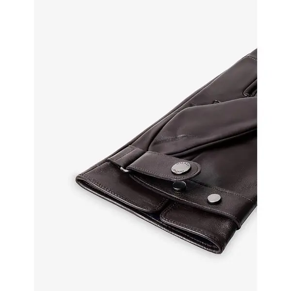 HACKETT  Commuter Leather Touchscreen Gloves