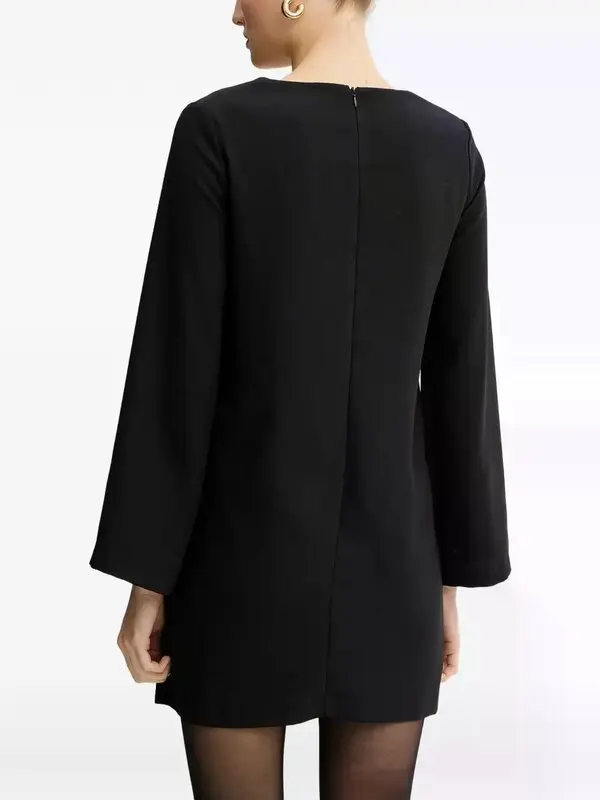 SILVIAN HEACH V-neck Long-sleeve Mini Dress