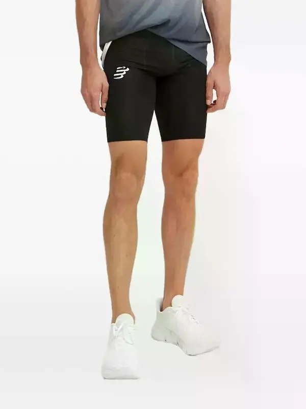 COMPRESSPORT Logo-print Running Shorts - Black
