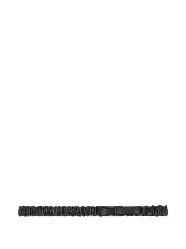 Dorothee Schumacher Feminine Edge Bow-detail Ruched Belt