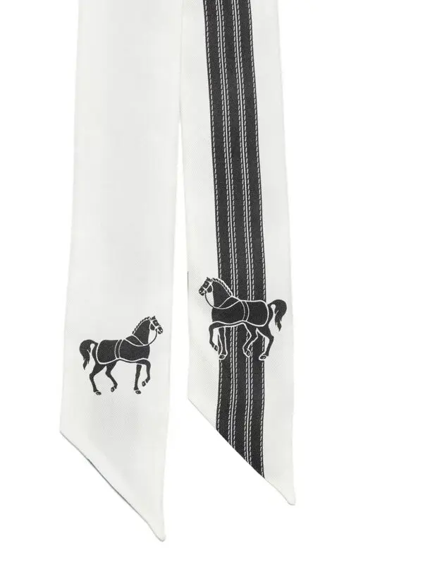 Fendi Selleria Horse-print Neckerchief