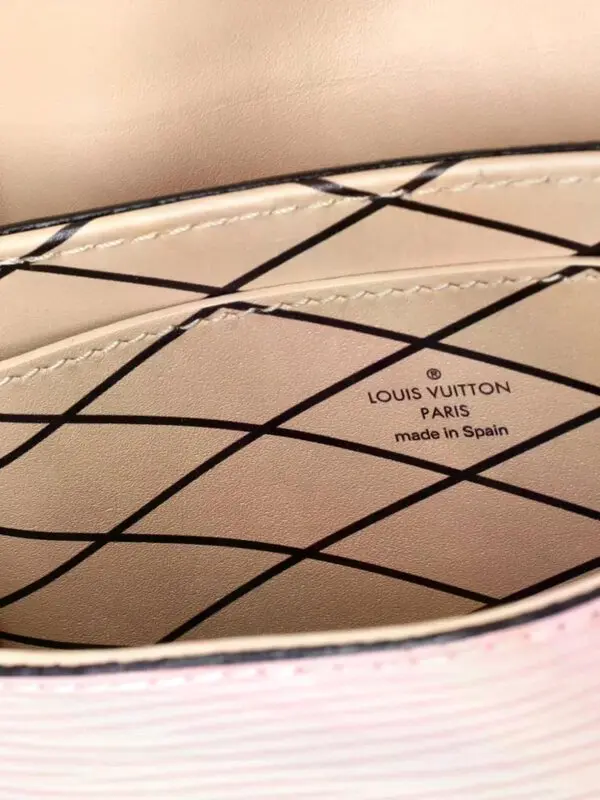 LOUIS VUITTON Vertical Trunk Pochette Epi Leather Travel Bag
