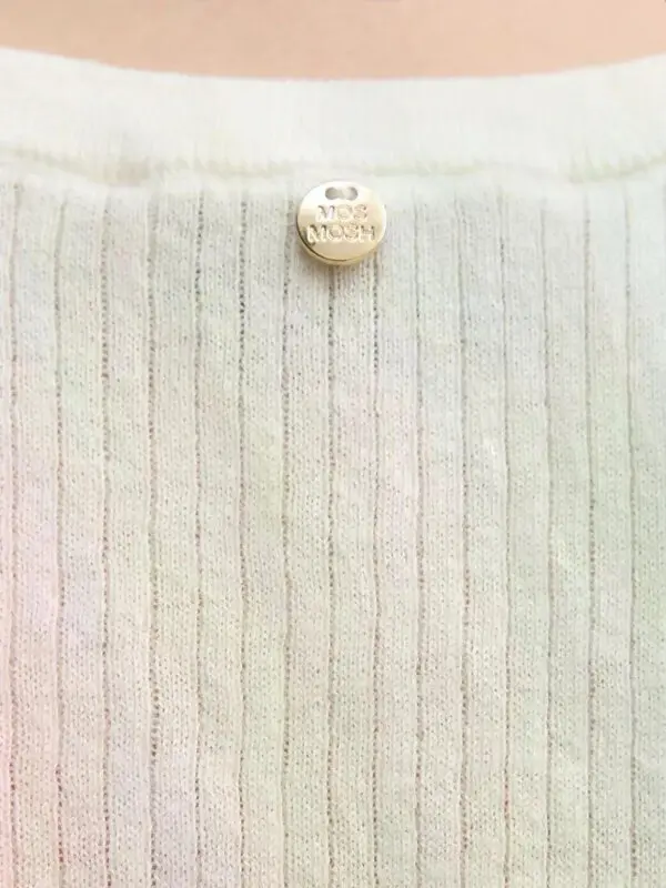 MOS MOSH V-neck Rib Knitwear