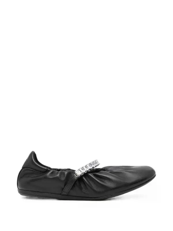 JIMMY CHOO Jade Ballerina - Black