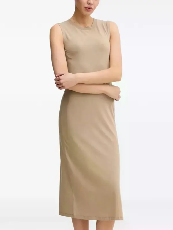 Marc O'polo Crew-neck Sleeveless Midi Dress