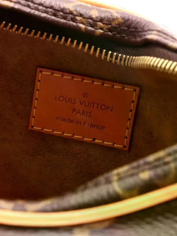 LOUIS VUITTON Loop Handbag Monogram Canvas Hobo Bag - Brown