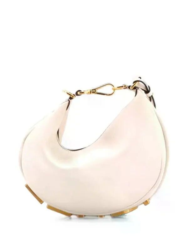 Fendi Fendigraphy Bag Leather Mini Shoulder Bag