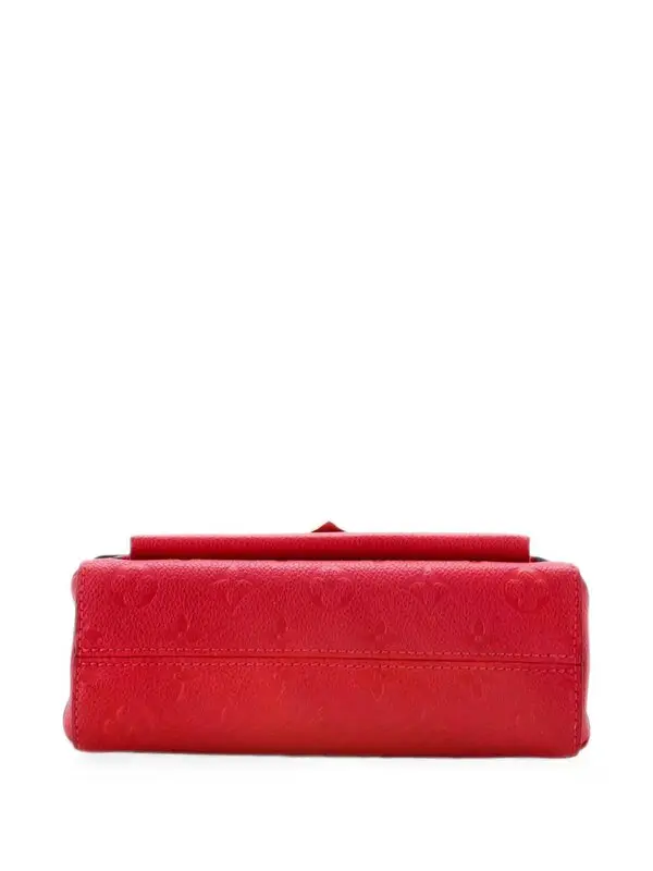 LOUIS VUITTON Vavin Handbag Monogram Empreinte Leather Bb Crossbody Bag - Red