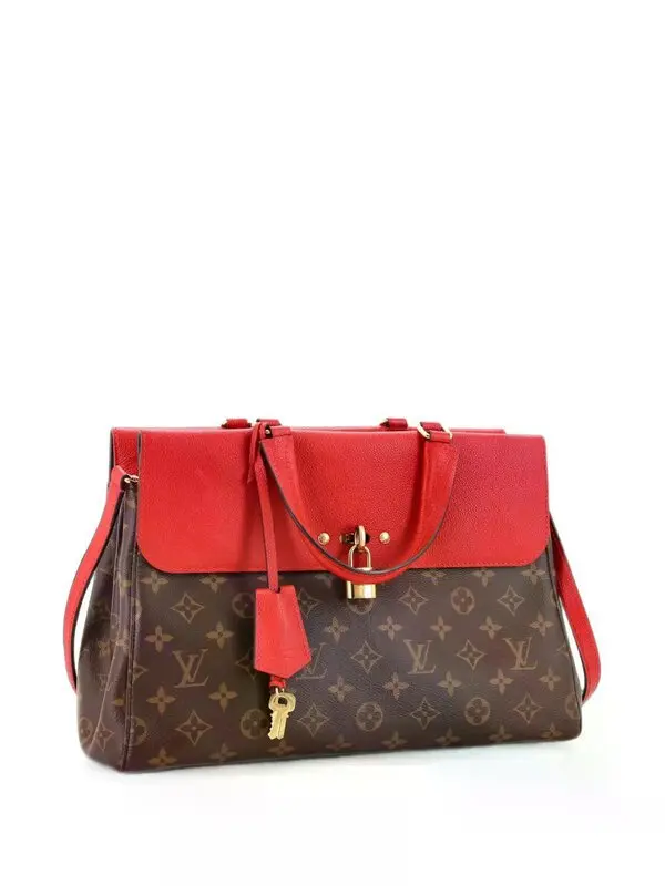LOUIS VUITTON Venus Handbag Monogram Canvas And Leather Satchel