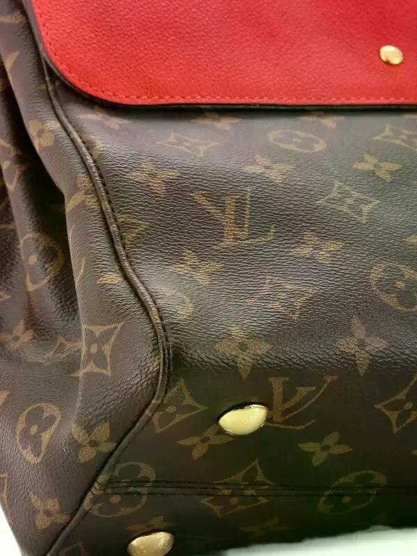 LOUIS VUITTON Venus Handbag Monogram Canvas And Leather Satchel