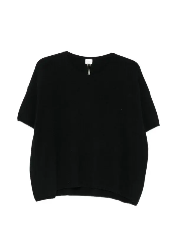 CT PLAGE Cashmere Crewneck Jumper - Black