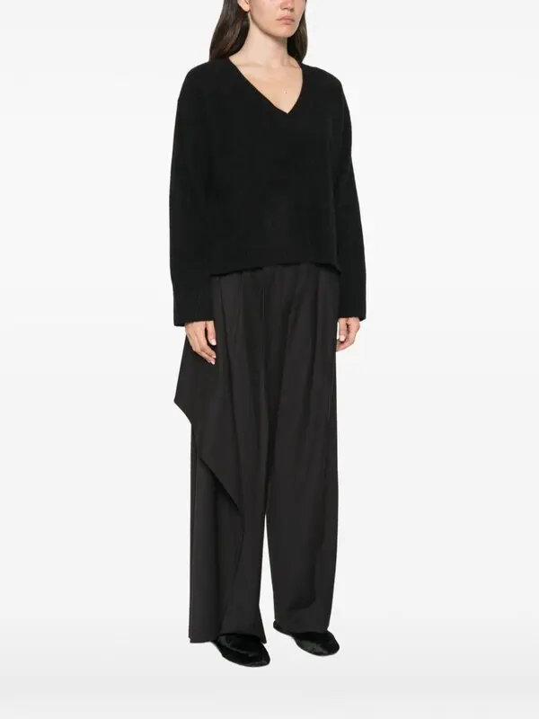 CT PLAGE Wool V-necked Jumper