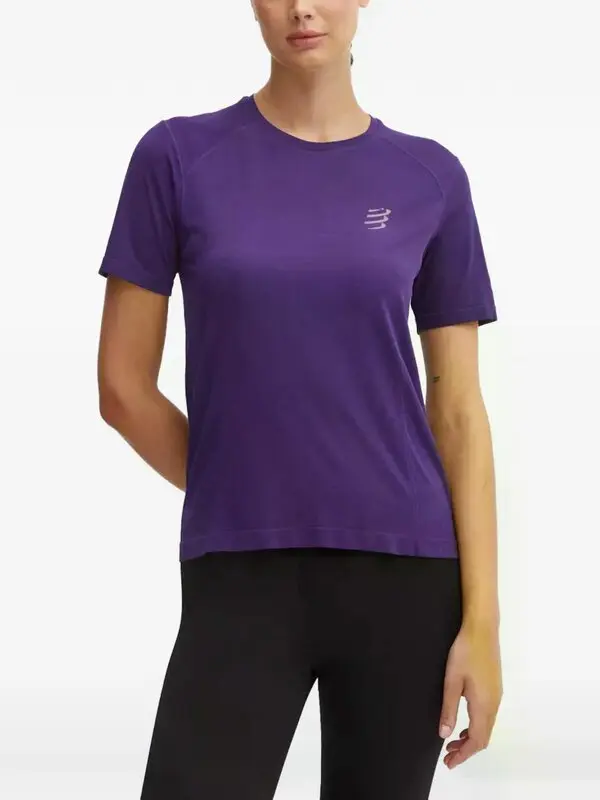 COMPRESSPORT Logo-print Raglan-sleeve T-shirt