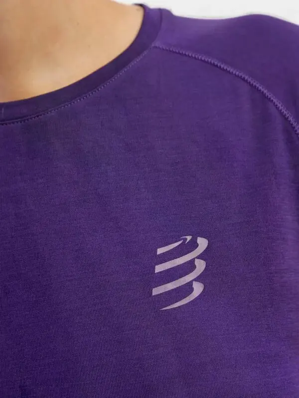 COMPRESSPORT Logo-print Raglan-sleeve T-shirt
