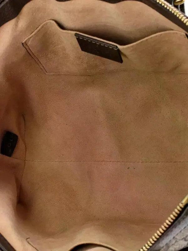 Gucci Ophidia Top Handle Gg Coated Canvas Small Tote Bag