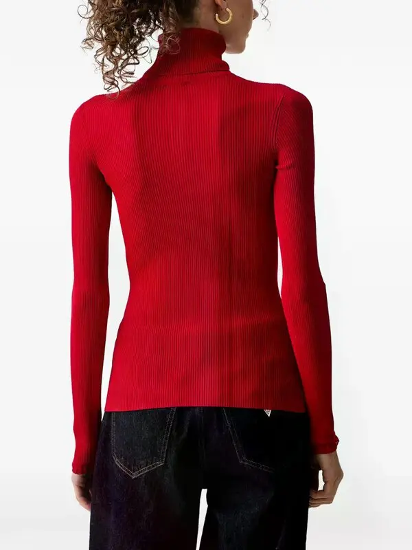 Elisabetta Franchi Ribbed-knit Roll-neck Sweater