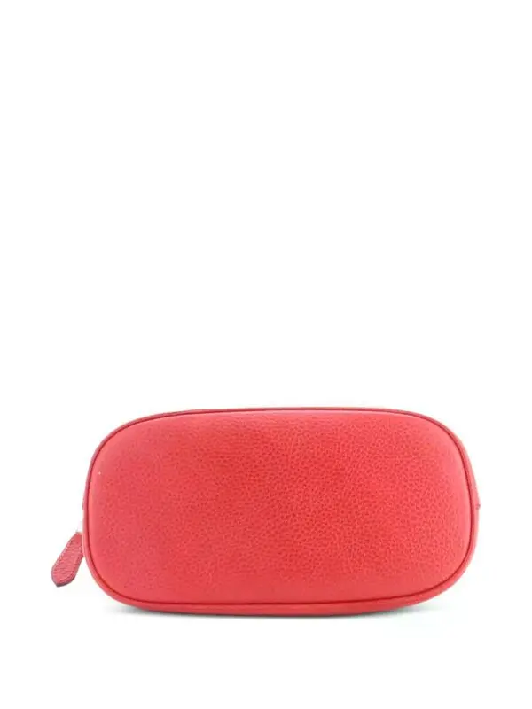 Gucci Convertible Dome Leather Mini Satchel - Red