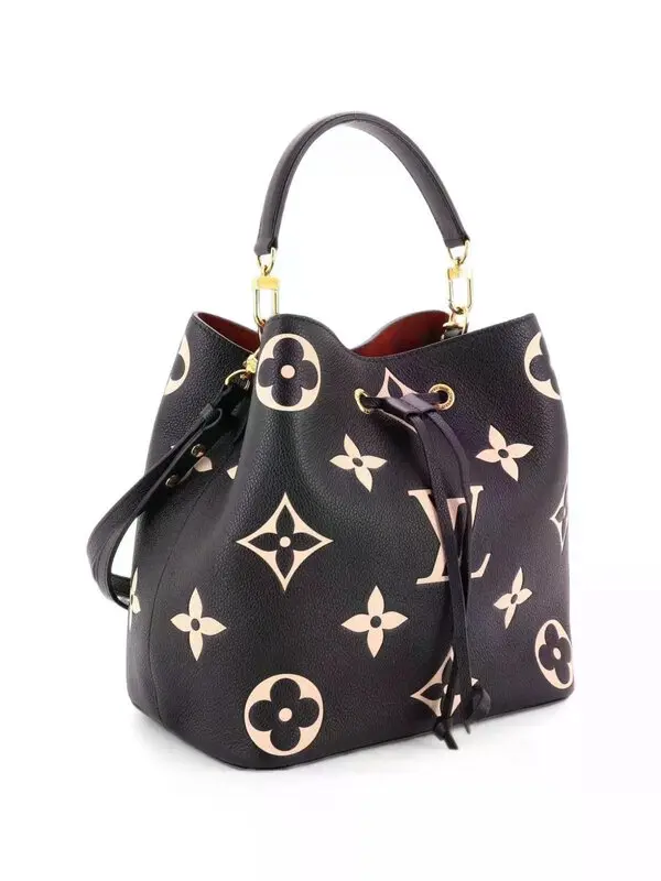LOUIS VUITTON Neonoe Handbag Bicolor Monogram Empreinte Giant Mm Bucket Bag