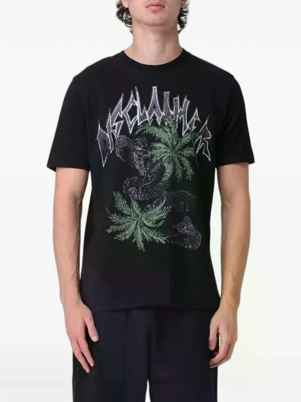 DISCLAIMER Graffiti-print T-shirt