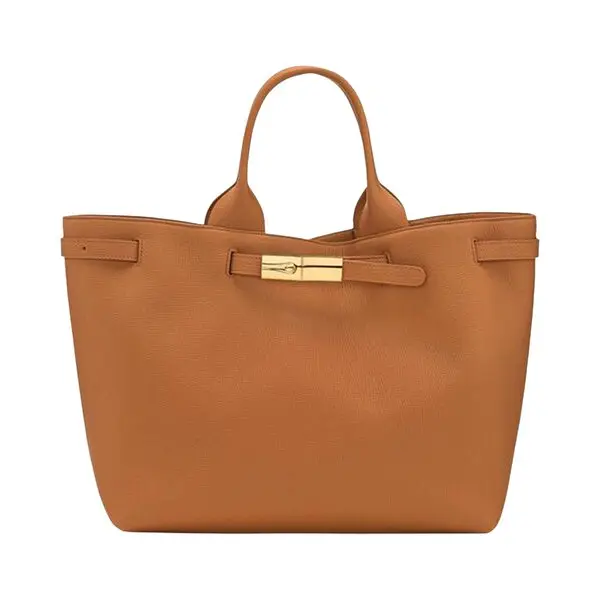Longchamp Le Smart L Tote Bag 'caramel - Tan
