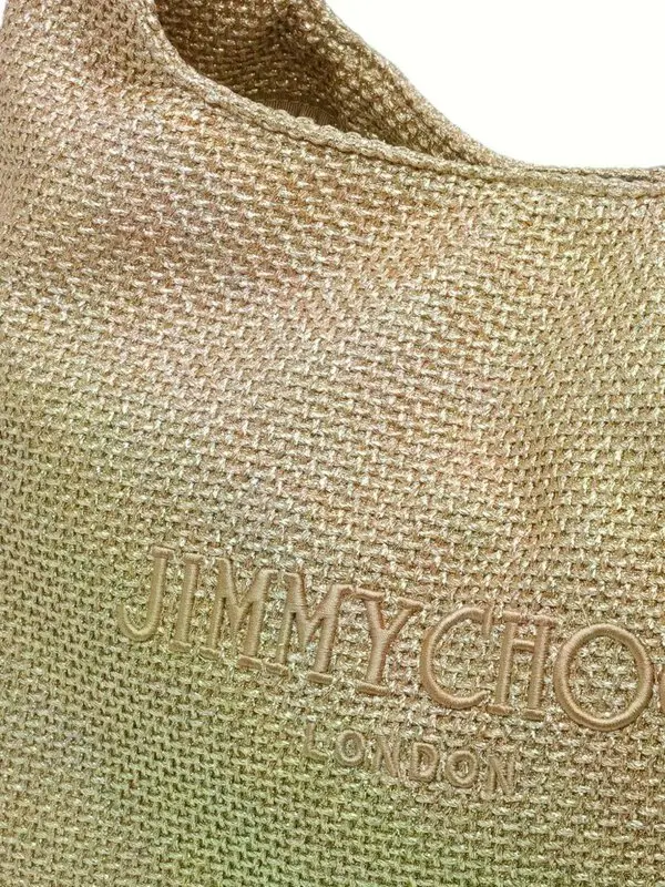 JIMMY CHOO Beach Diamond Hobo Tote Bag