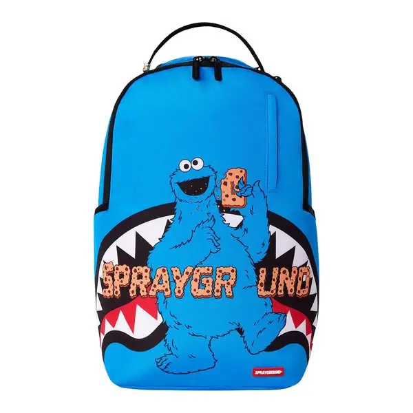 SPRAYGROUND Sesame Street Cookie Monster Take A Bite Backpack