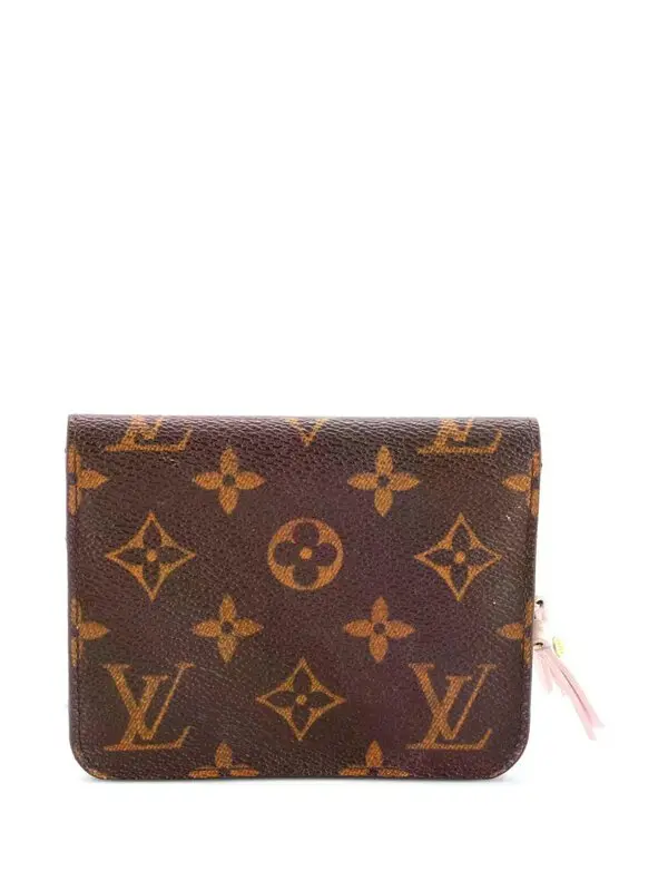 LOUIS VUITTON Insolite Wallet Monogram Canvas Compact Small Wallets - Brown