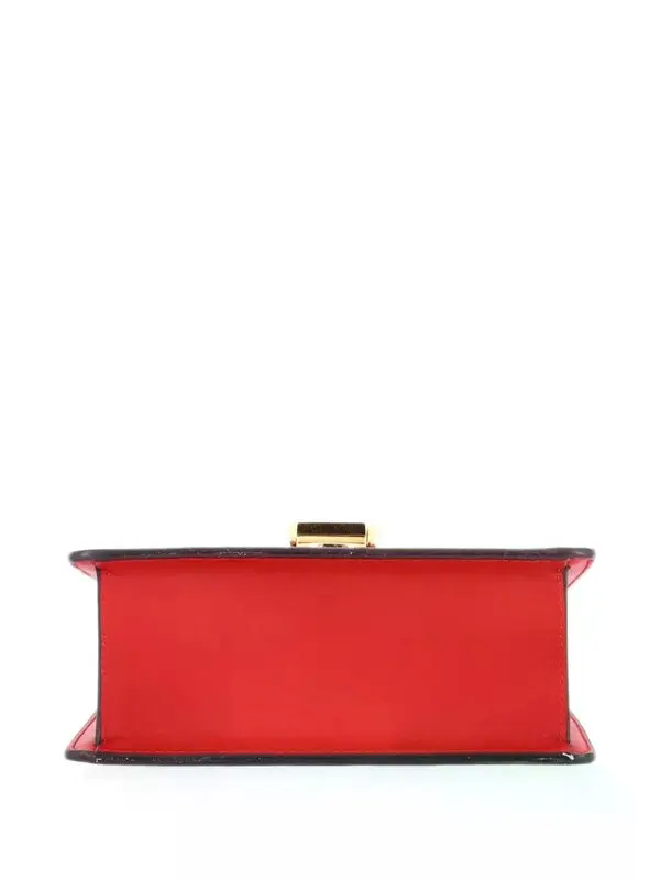 Gucci Sylvie Chain Shoulder Bag Leather Mini Crossbody Bag