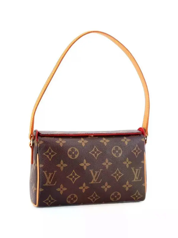 LOUIS VUITTON Recital Handbag Monogram Canvas Shoulder Bag