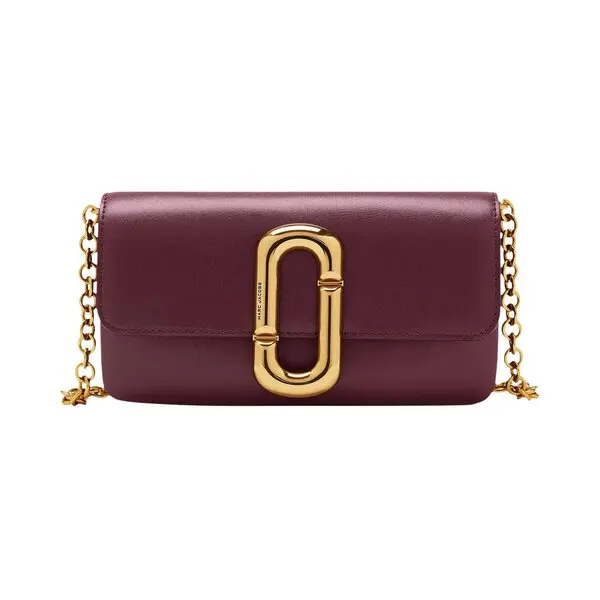 Marc Jacobs Wallet On Chain 'dark Port - Tan
