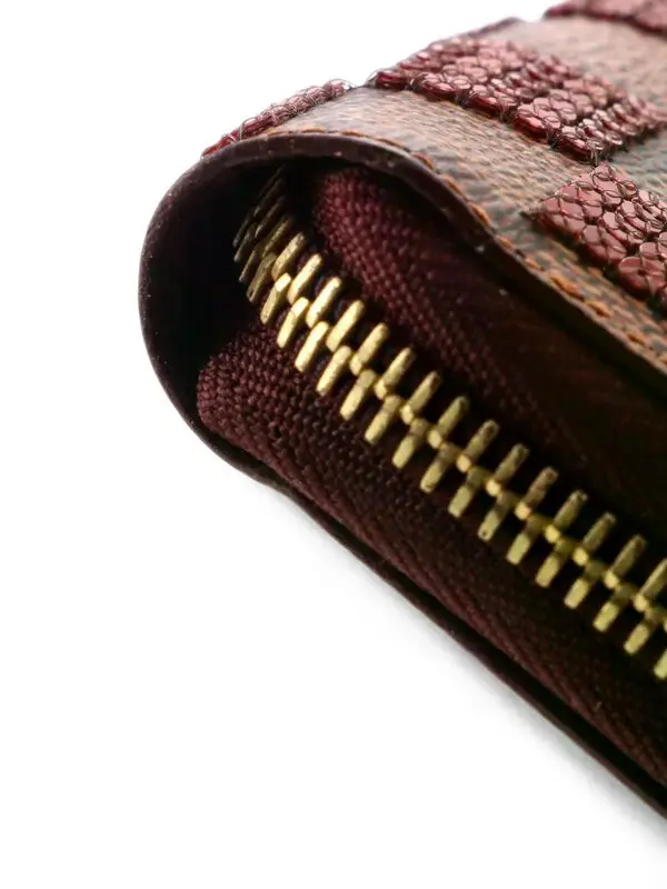 LOUIS VUITTON Zippy Wallet Damier Paillettes Small Wallets