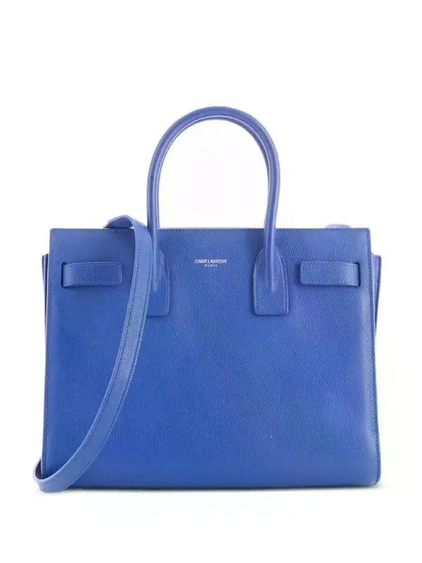 Saint Laurent Sac De Jour Bag Leather Baby Tote Bag