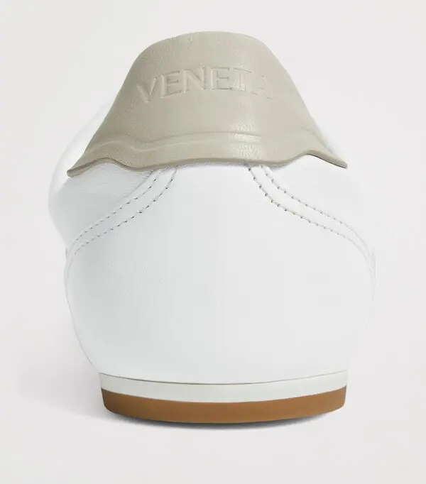 Bottega Veneta Leather Shot Sneakers