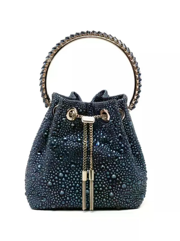 JIMMY CHOO Bon Bon Bucket Bag - Blue