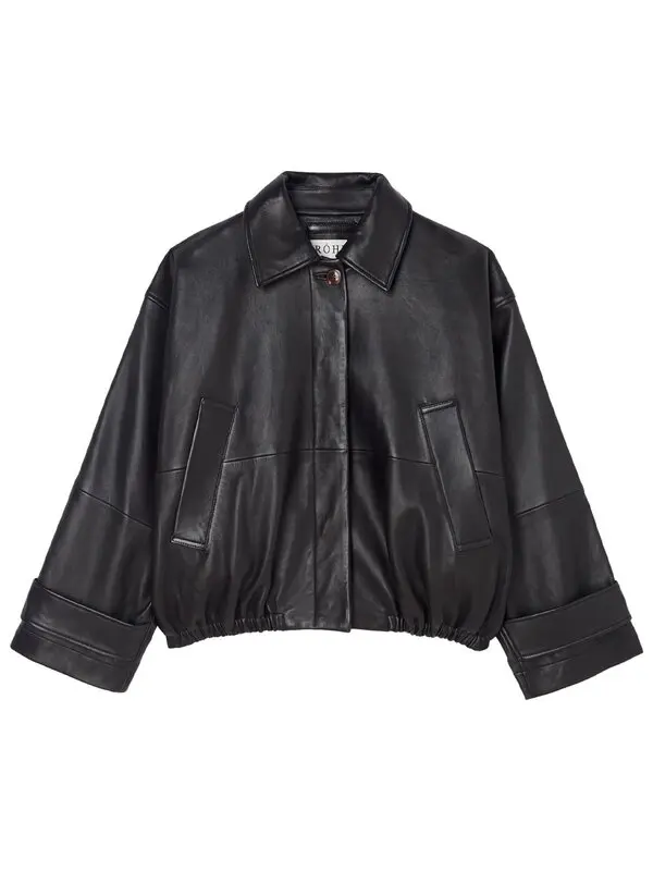 RÓHE Leather Blouson