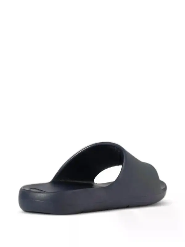Armani Exchange Logo-print Slides - Blue