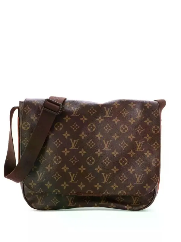LOUIS VUITTON Beaubourg Messenger Bag Monogram Canvas Mm Crossbody Bag - Brown
