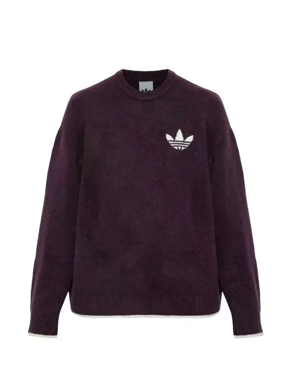 Adidas Ess Logo-embroidered Sweater
