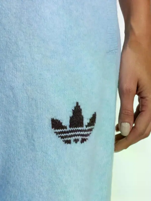 Adidas Logo-embroidered Track Pants
