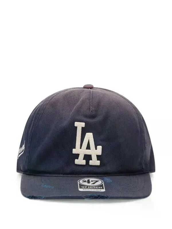 REPRESENT X '47 Mlb Los Angeles Dodgers Logo-embroidered Distressed Baseball Cap