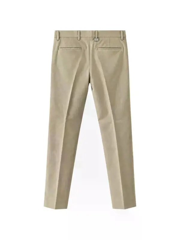 PT TORINO Slim-fit Pressed-crease Trousers