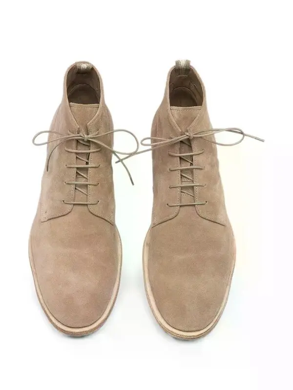 Officine Creative Sound Lace-up Suede Boots